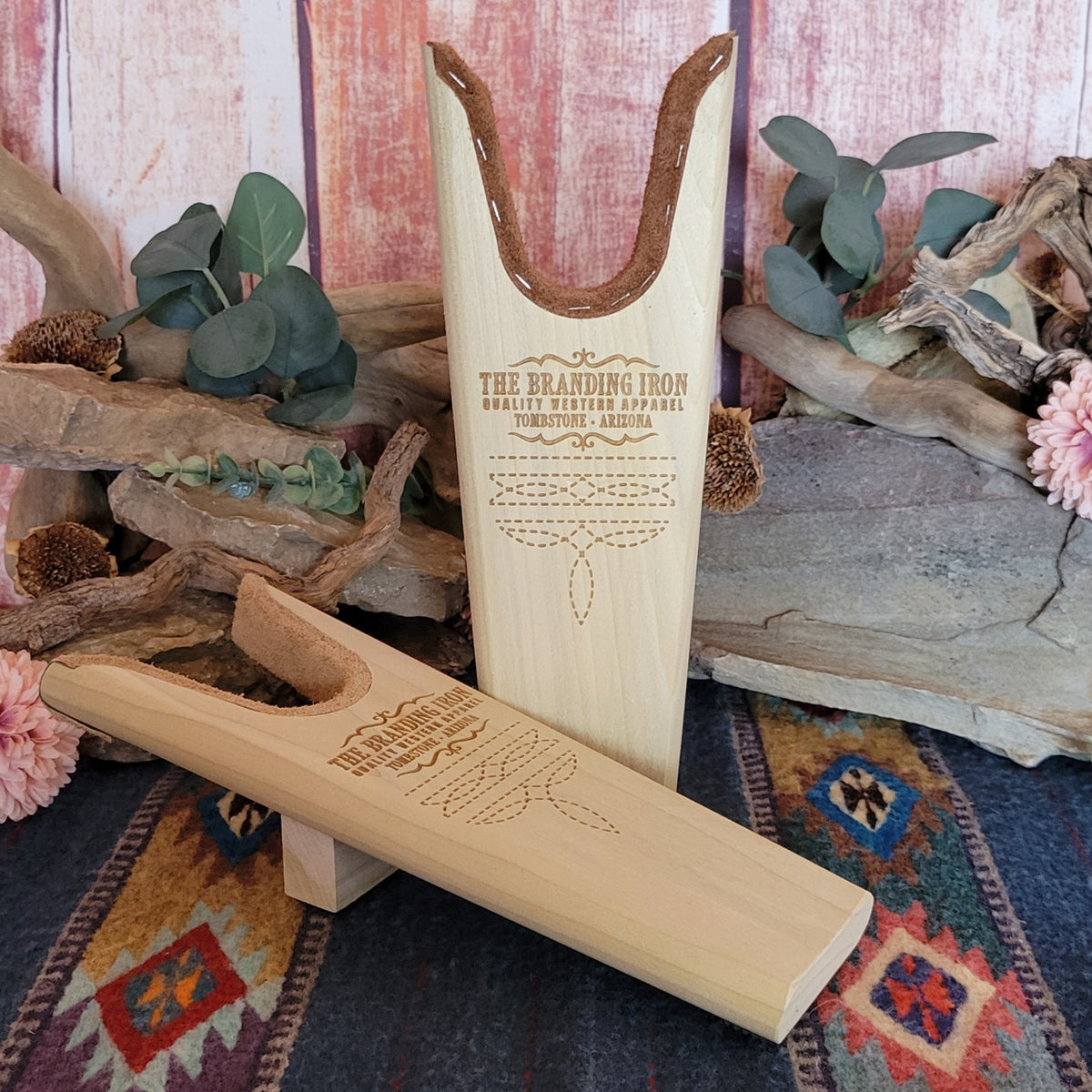 Slim Branding Iron Boot Jack by Mallory Western & Leather Supply MJLB – The Branding Iron ...