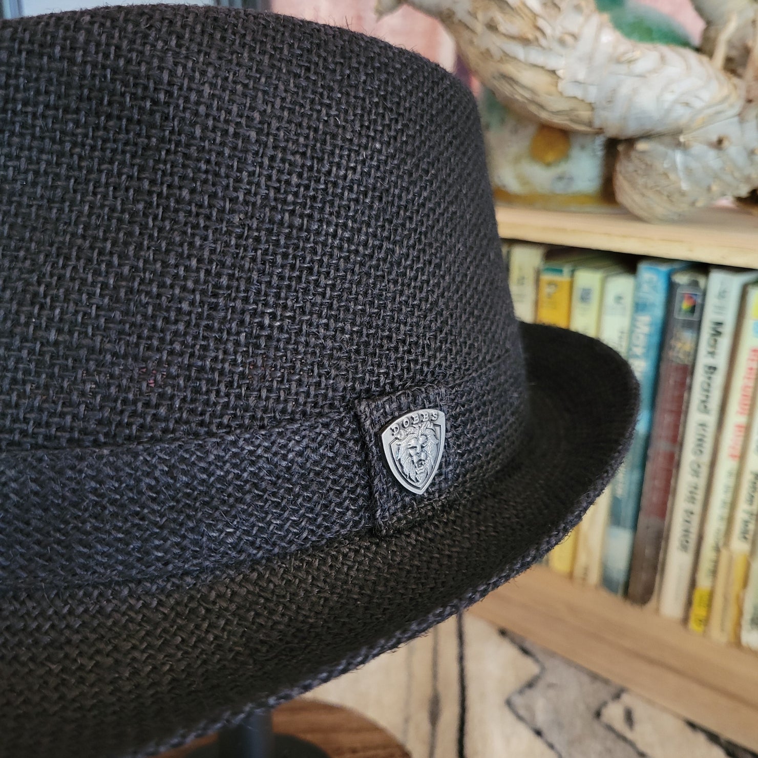 Linen Trilby Hat "Urban BW" by Dobbs DCURBNWTD1407 – The Branding Iron ...
