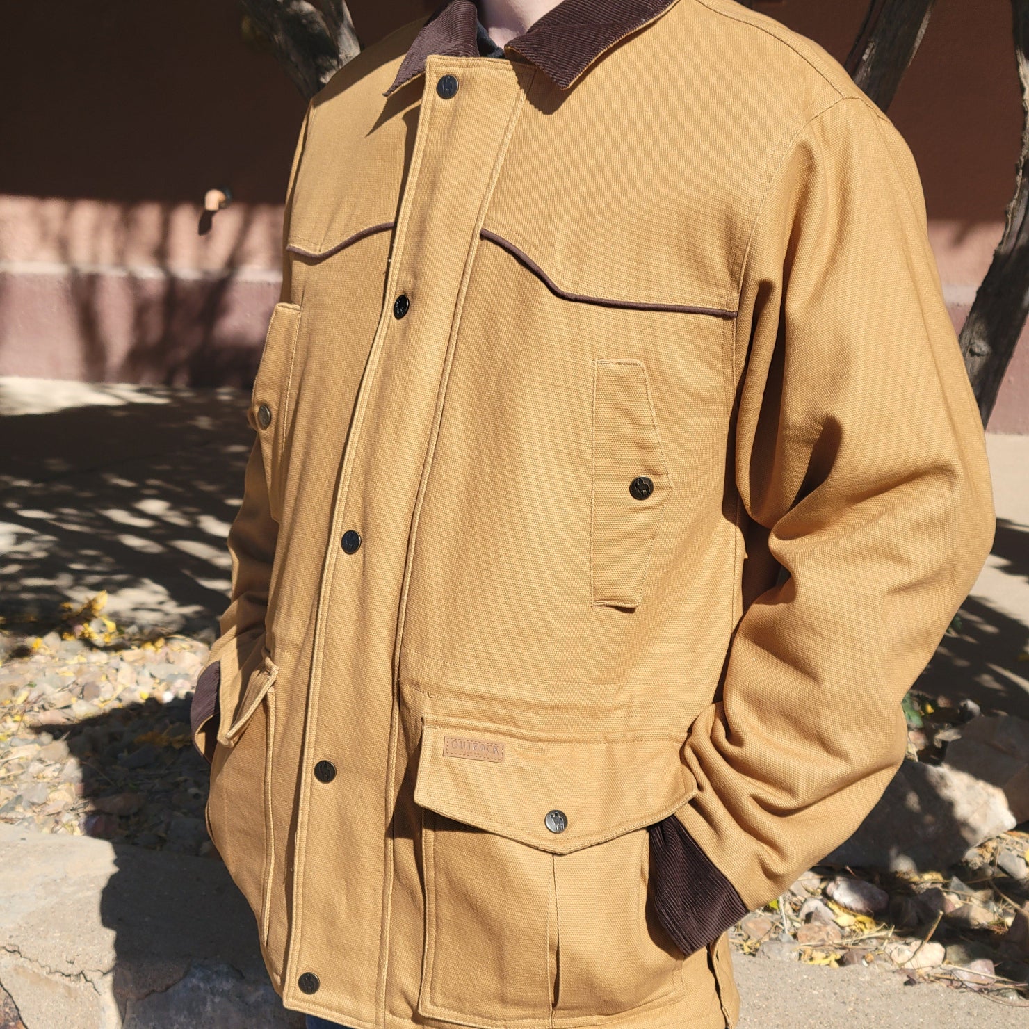 Men's Concealed Carry Cattlemen Jacket by Outback Trading Co. 29757 ...
